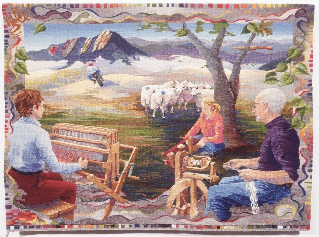 Interview: Sarah C. Swett, Weaver, Artist, Teller of Stories - CNCH